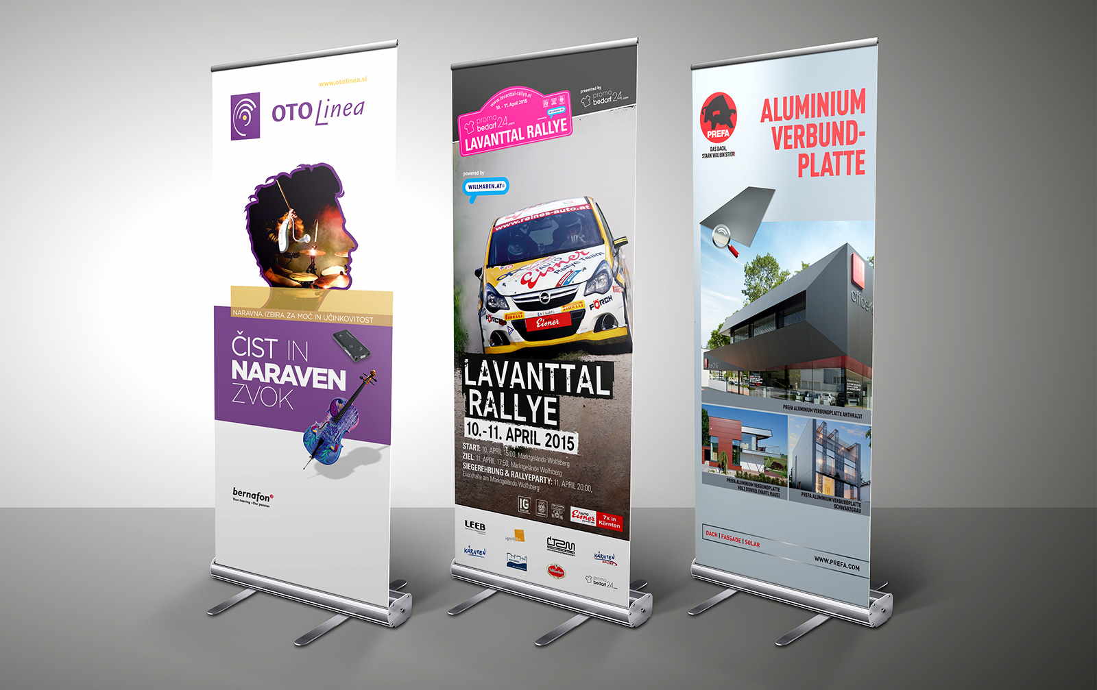 Roll-up - Tris in Tris